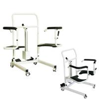China Electric Patient Transfer Lift Chair 130kg Capacity Lithium Battery Powered Commode Wheelchair KSM-207 for sale