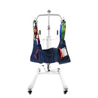 China Foldable Electric Patient Transfer Lift 150kg Capacity Aluminum Alloy Portable Nursing Aid for sale