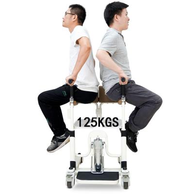 China Hydraulic Patient Transfer Lift Chair 150kg Capacity KSM-208 for Elderly Disabled Care for sale