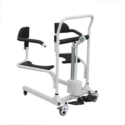 China Electric Patient Transfer Lift Chair KSM-207 130kg Capacity Lithium Battery Powered Commode Chair for sale