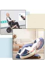 China Zero Gravity Full Body Massage Chair 4D Shiatsu with Bluetooth CE ETL 146cm for sale