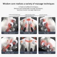 China 4D Electric Full Body Massage Recliner Zero Gravity 3D Massage Chair 146cm for sale