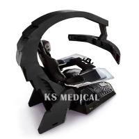 China KSM-GC2 UNICORN Multifunctional RGB LED Gaming Chair with Heat Massage 160 Degree Recline for sale