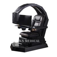 China KSM-GC4 Luxury Massage Office Gaming Chair with RGB Lights and 145 Degree Recline for sale