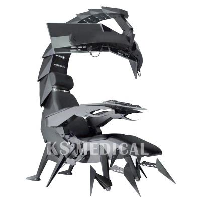 China KSMED Scorpion King Gaming Cockpit Chair 160 Degree Recline 3 Monitor Support for sale