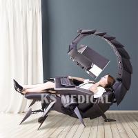 China KSM-GC1 Scorpion King 3 Monitor Gaming Cockpit Chair 160 Degree Reclining PC Workstation for sale