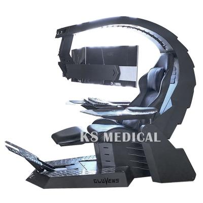 China KSM-GC2 UNICORN Racing Gaming Chair with Heat Massage RGB LED 160 Degree Recline for sale