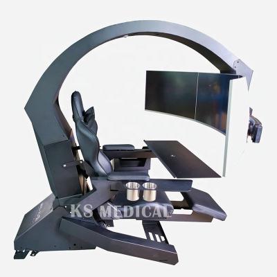 China KSM-GC3 RGB Gaming Chair with 140 Degree Recline and 4 USB Ports for sale