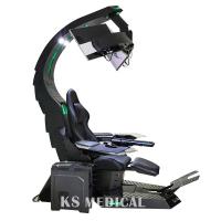 China KSM-GC2 UNICORN Massage Gaming Chair with Heat RGB LED Supports 5 Monitors 160 Degree Recline for sale