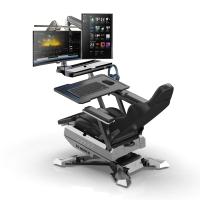 China PC Ergonomic Gaming Chair Recliner 145° Zero Gravity Racing Seat 100-240V for sale