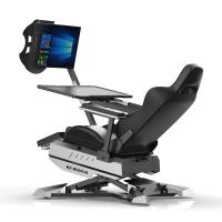 China Motorized Zero Gravity Gaming Cockpit Chair with Speakers 100-240V 60W for sale