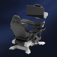 China Motorized Zero Gravity Gaming Cockpit Chair with Speakers 100-240V 60W for sale