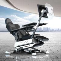 China Swivel Ergonomic Gaming Cockpit Chair 100V-240V 60W Adjustable Height Zero Gravity 145° for sale