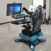 China Swivel Ergonomic Gaming Cockpit Chair 100V-240V 60W Adjustable Height Zero Gravity 145° for sale