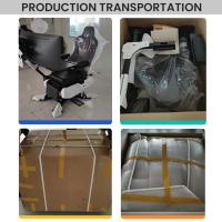 China Adjustable Motorized Gaming Cockpit with Dual Monitor Support 100V-240V 60W Ergonomic Office Chair for sale