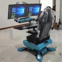 China Zero Gravity Recliner Gaming Cockpit Chair Ergonomic Computer Seat 100V-240V 60W for sale