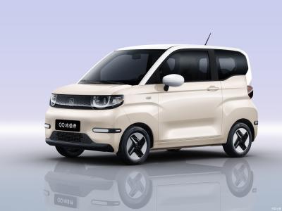 China Chery QQ Ice Cream Mini Electric Car 120km Range 4 Seats New Energy Vehicle for sale