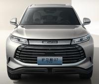 China 2024 BYD Frigate 07 DM-P Plug In Hybrid SUV 205KM Range 4820mm Length Flagship for sale