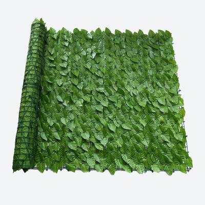 China Artificial Hedge Fence With Artificial Ivy Leaves For Outdoor Garden Decoration for sale