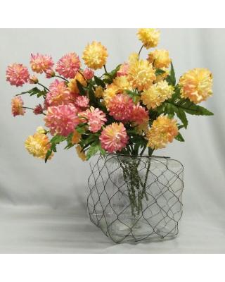 China Small Wild Daisies Realistic Artificial Flowers Balcony Dining Table Living Room Fake Flowers for sale