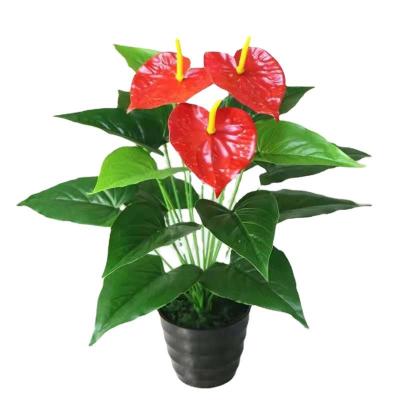 China Simulation Of Greenery 12 Head Drip Guanyin Potted Indoor And Outdoor Home Office Decoration for sale
