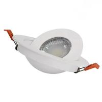 China Home Office 5W 360D Beam Angle Recessed LED Downlight with 80 Ra CRI and Sleek LED Design for sale