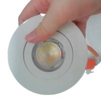China Home Office 5W 360D Beam Angle Recessed LED Downlight with 80 Ra CRI and Sleek LED Design for sale