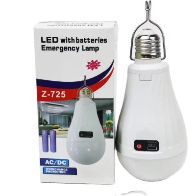 China LED Bulb for Lighting Solutions Service 15W E27 B22 Li-ion Rechargeable Battery AC/DC for sale