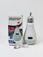 China LED Bulb for Lighting Solutions Service 15W E27 B22 Li-ion Rechargeable Battery AC/DC for sale