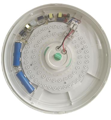 China 80lm/w Switchable Colours LED Ceiling Lights with Lithium Battery and Radar Sensor for sale