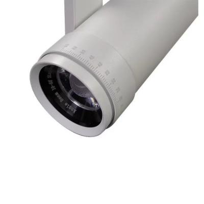 China 10-60 Degree Zoomable Lens Track Light for Modern Design Style Museum Exhibition Hotel for sale