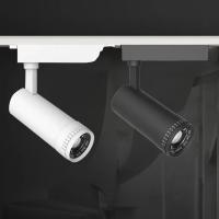 China 1CCT Aluminum Alloy Lamp Body 10-60 Degree Zoomable Lens LED Focus Light Track Light for sale