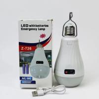 China 2 E27/B22 Rechargeable LED Emergency Light Bulb for Energy-Saving Lighting Solutions for sale