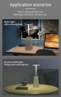 China Three CCT Stepless Dimming LED Decorative Lighting Table Lamp for Bedroom DIY Design for sale
