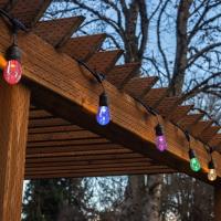 China Decoration Rgb S14 Led Holiday String Light For Multicolored LED Frequency 50Hz/60Hz for sale