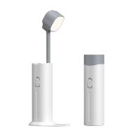 China 1200/5000mAH Battery Rechargeable Red Color USB LED Eye Protection Table Lamp Powerful for sale
