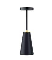 China Metal Nightlight Bedside Lamp Wireless Rechargeable Table Lamp for Bedroom Decoration for sale