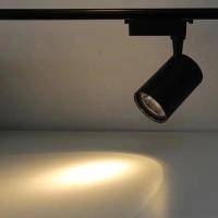 China 10W 4 Phase Wire Adjustable COB Spot Mini Rail LED Track Light with Modern Design for sale