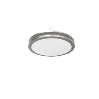 China Lifespan hours 50000 12inch 15W 5CCT Plastic Cover LED Double Ring Ceiling Light CL-B1215 for sale