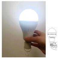 China Li-ion Rechargeable Battery LED Bulb 12W E27 B22 for Emergency and Healthy Usage for sale
