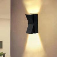 China 2700-6500K Color Temperature Garden Led Wall Light Fixtures with Polycarbonate Diffuser for sale