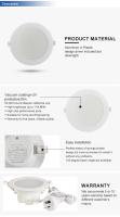 China IP44 Rating and Lighting Solutions Service 18W Smart Tuya Google Alexa LED Down Light for sale