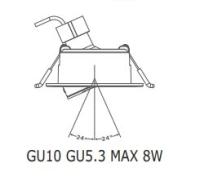 China 5W/7W/10W Hotel Ceiling Modern Surface Adjustable Anti Glare Recessed Led Downlights for sale