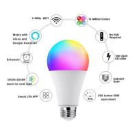 China Product Weight 0.1kg RGBCW Multi Color BT E27 B22 LED Smart Bulb for Home Lighting for sale