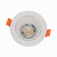 China Round Embedded Ceiling Anti Glare Gu10 Mr16 Led Light Spotlight Fixture for Commercial for sale