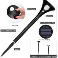 China Outdoor Solar Sensing Awn Light Charging Garden Lamp for Landscape Path Yard Pathway for sale