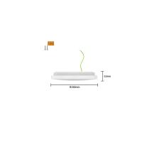 China Middle 10inch LED Slim Puff Ceiling Light 15W 5CCT CL-F1015 with 50000 Hours Lifespan for sale