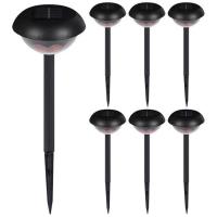 China 1W High Brightness LED Garden Street Lights with Die-casting Column Top Lamp and CRI Ra 70 for sale