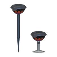 China 1W High Brightness LED Garden Street Lights with Die-casting Column Top Lamp and CRI Ra 70 for sale