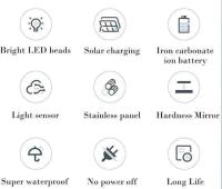 China Waterproof IP67 Timing Switch Solar LED Flood Light with 50000 Hour Working Lifetime for sale